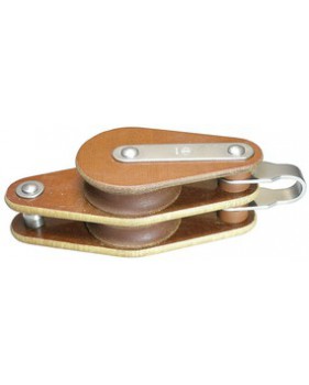 HYE tufnol block double with becket and bow