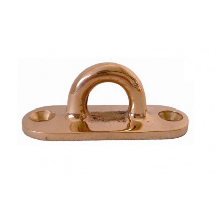 Pontet bronze sur platine oblong
