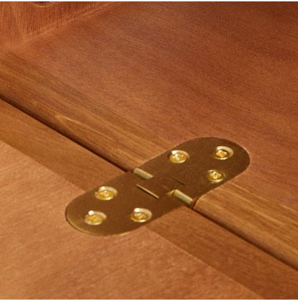 Charnière en laiton oblong invisible 67x30mm